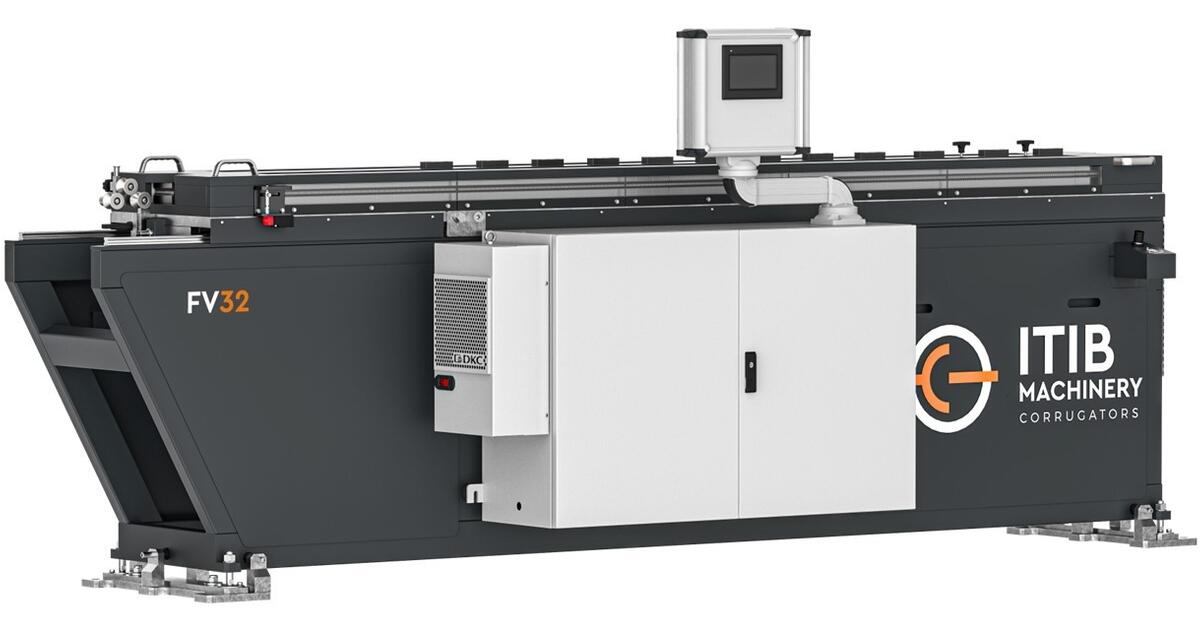 From Itib Machinery the new high-performance FV32/112HP corrugator ...