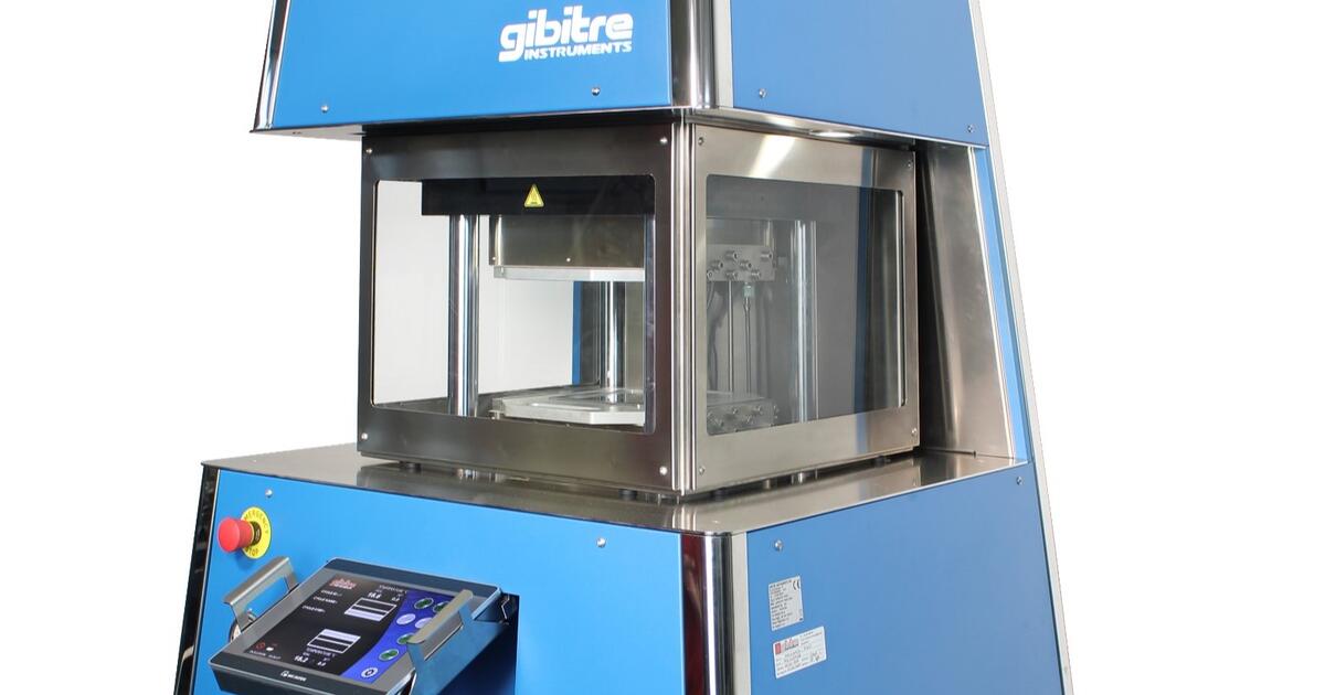 Laboratory Press - Drive for compression moulding of thermoplastic ...