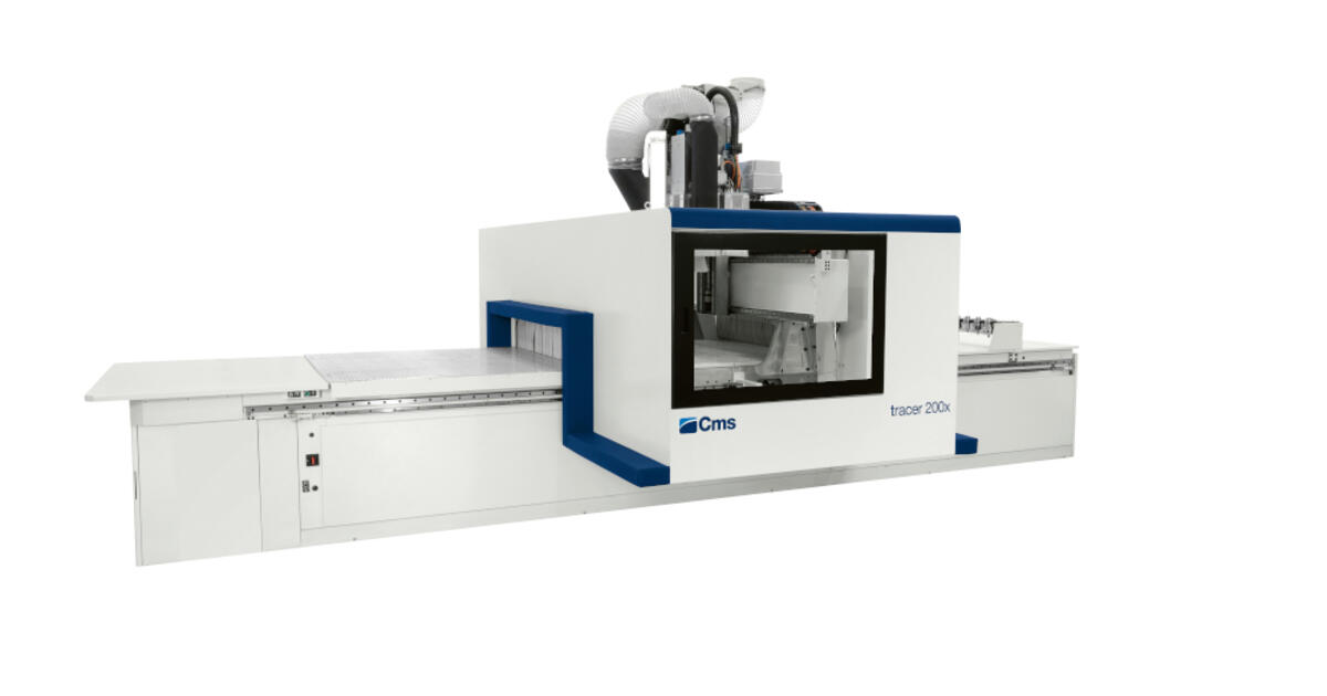 TRACER 200X: la serie di centri di lavoro CNC nesting di CMS per la ...