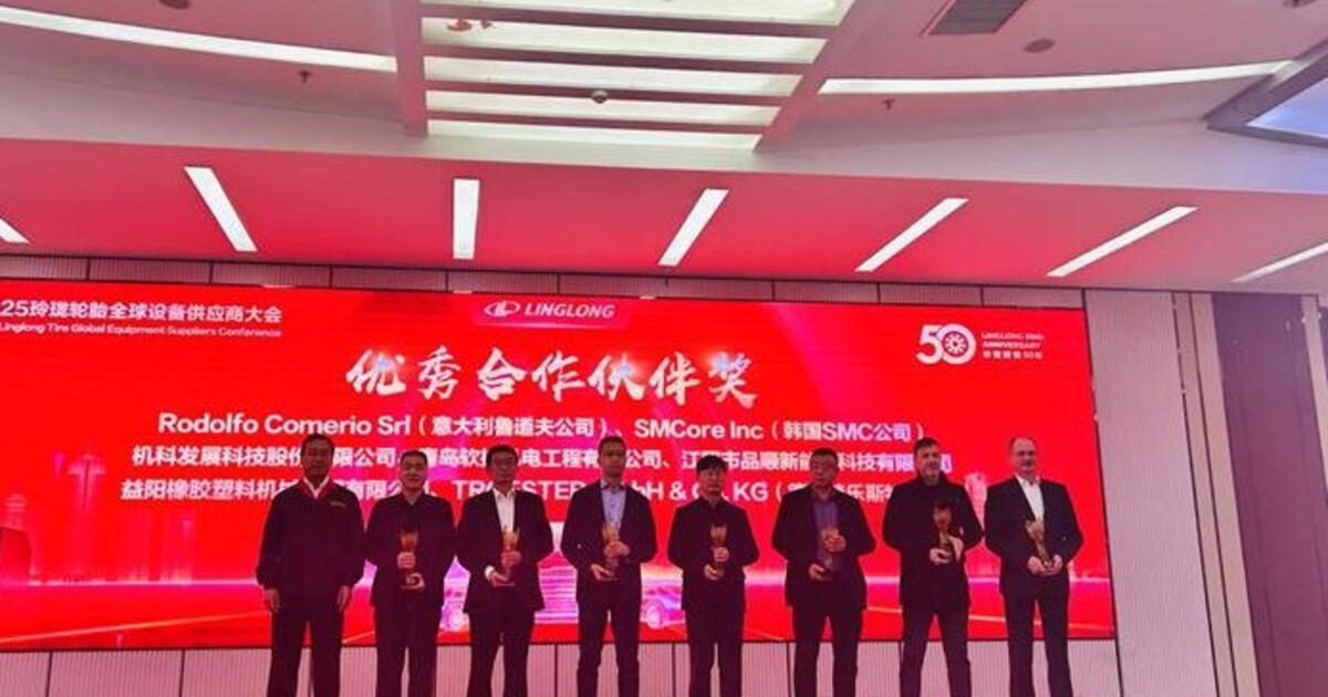 Rodolfo Comerio “excellent partner” di Linglong Tire | MACPLAS