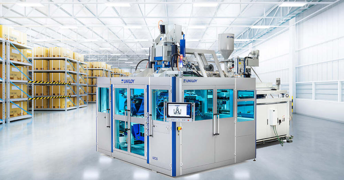Uniloy showcases the all-electric UCS14.ED continuous extrusion shuttle ...